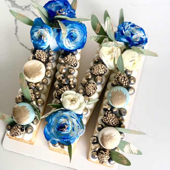 Signature LARGE Custom Single Digit Number or Letter Cookie Cakes ...